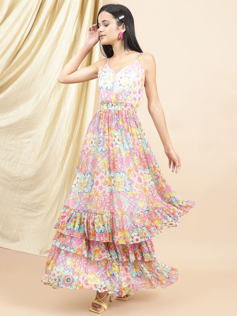 Lemon Burst Maxi Dress – Ewoke Studio