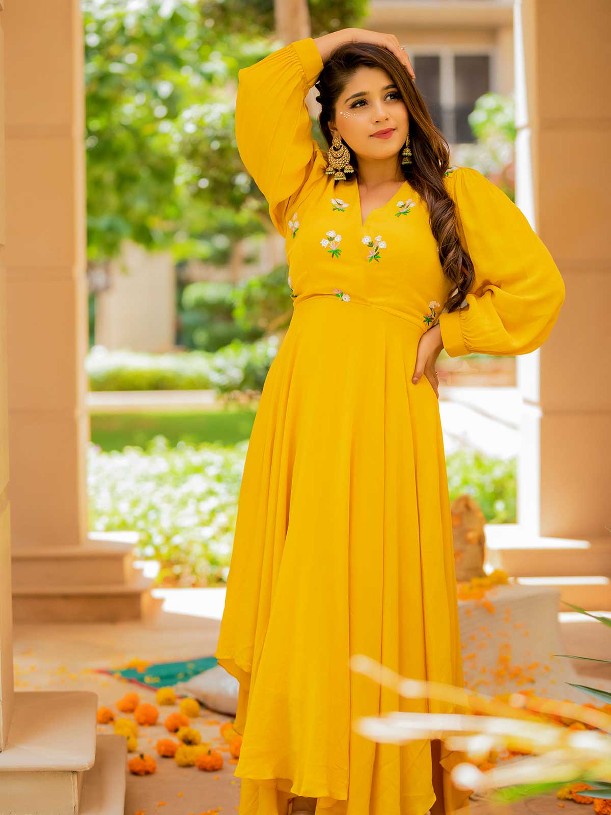 Ewoke Yellow Maxi Dress – Ewoke Studio